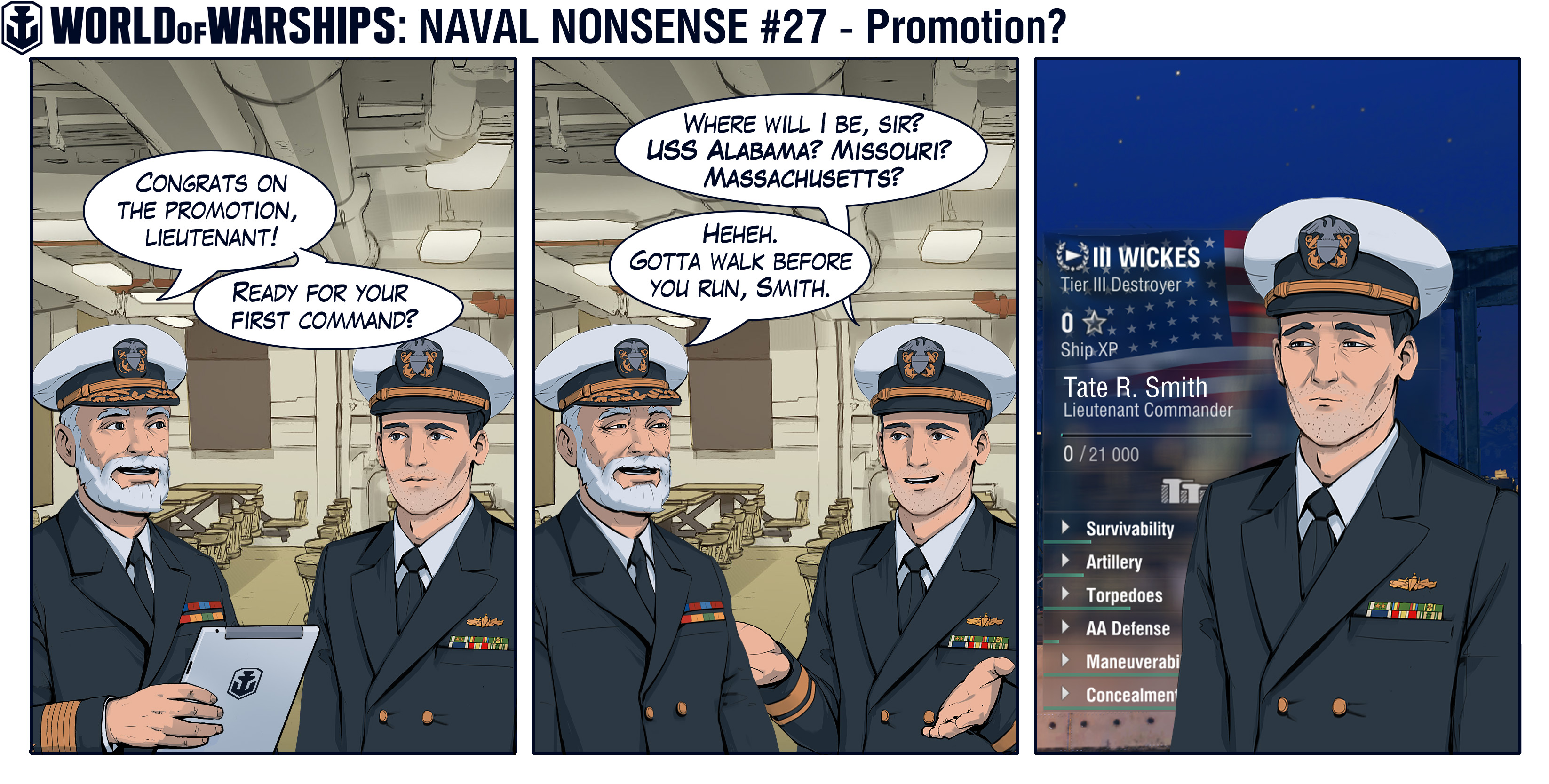 Naval Nonsense Comics are Back! | World of Warships