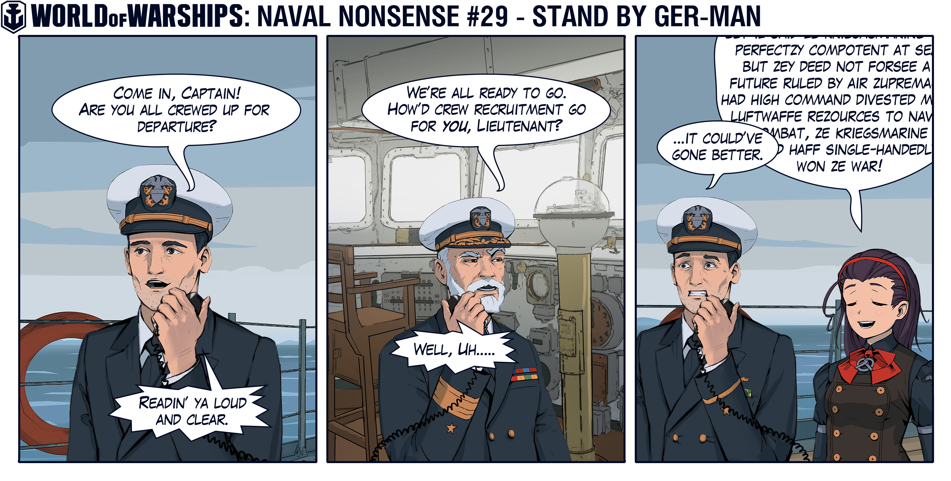 Naval Nonsense Comics are Back! | World of Warships