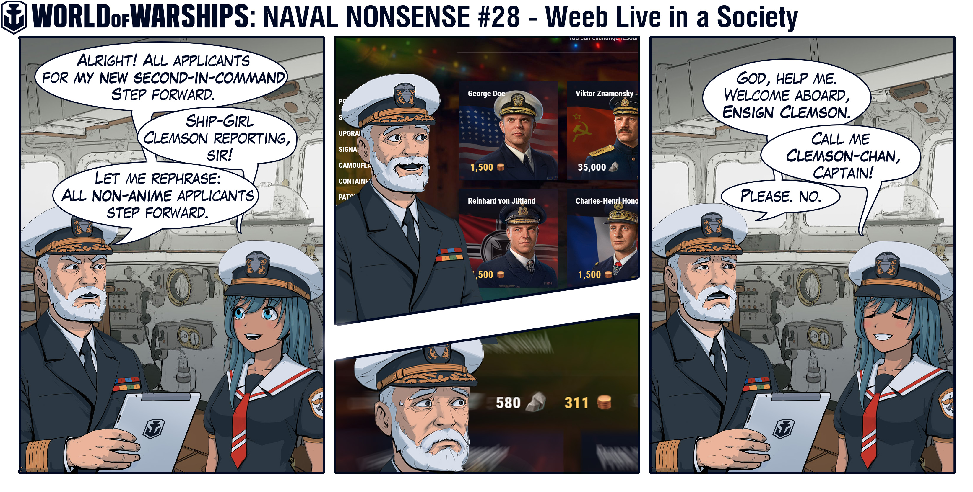 Naval Nonsense Comics are Back! | World of Warships
