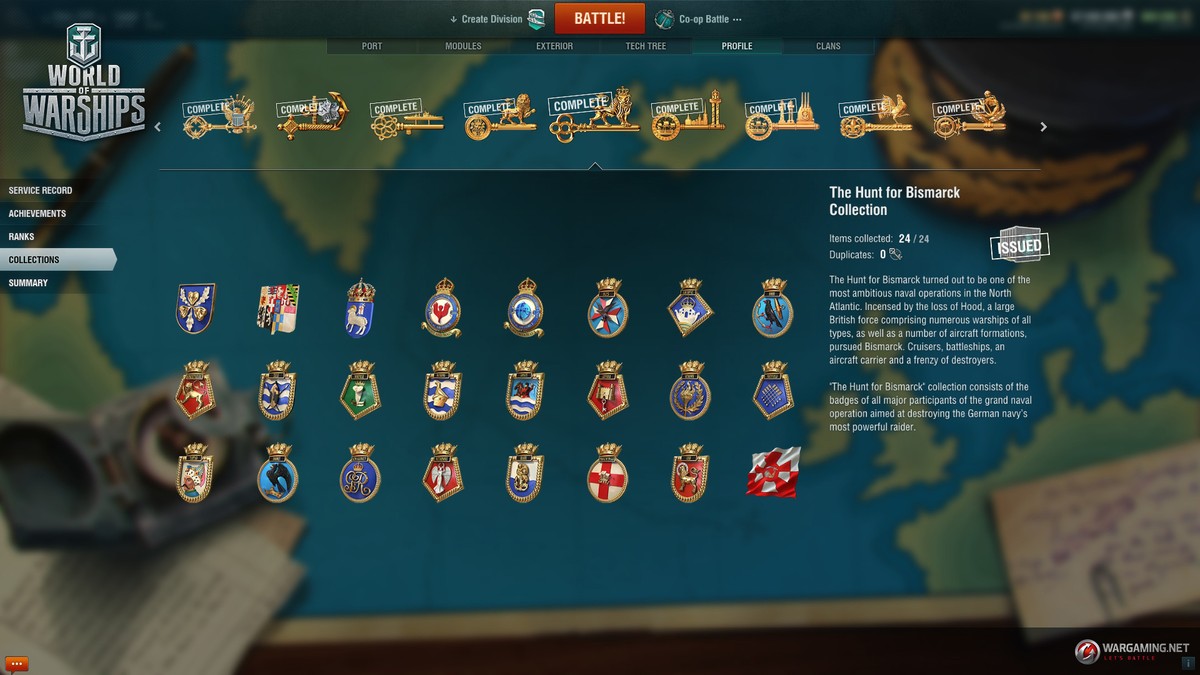 Everything You Need to Know About Collections | World of Warships