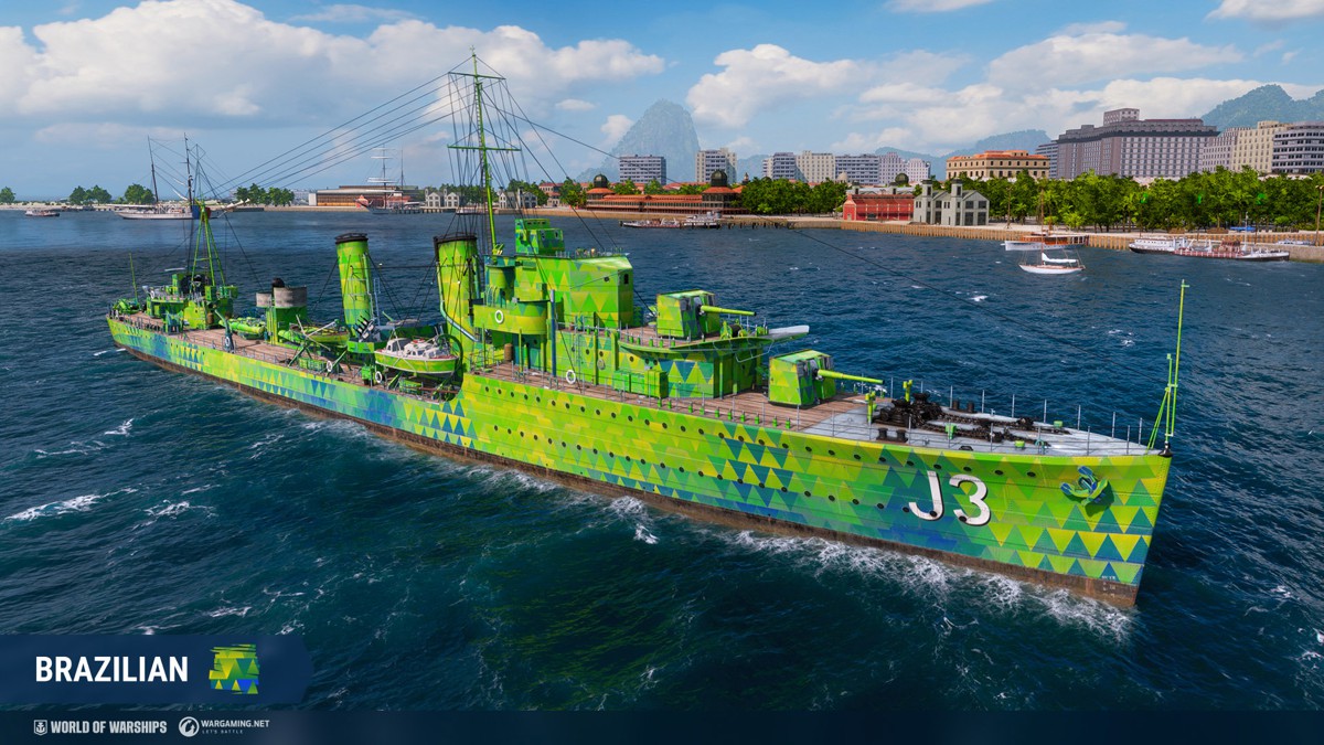 Ship's Log: Brazil | World of Warships