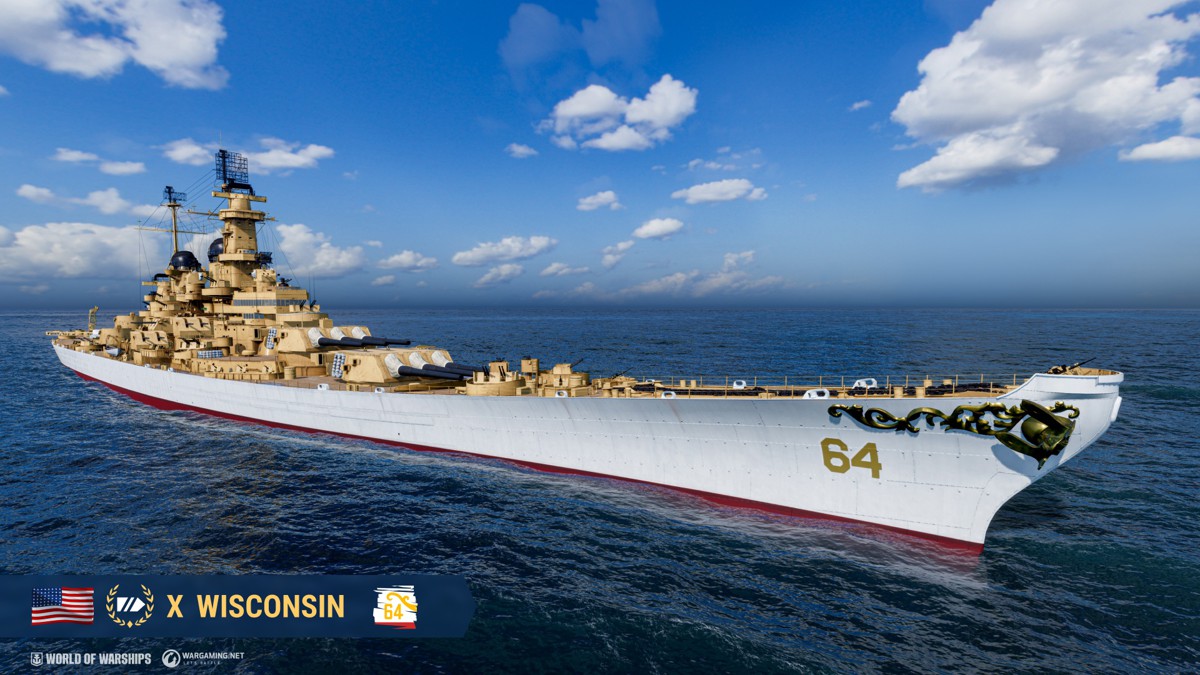 El Astillero: Wisconsin | World of Warships