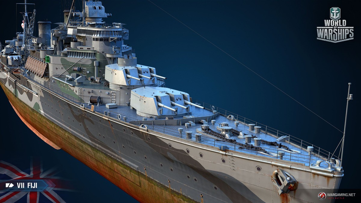 HMS Fiji contra La Luftwaffe: Historia Navales | World of Warships