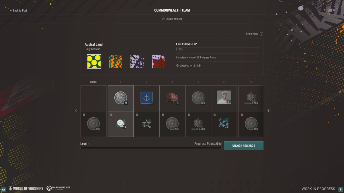 Work in Progress: Update 13.2 | World of Warships
