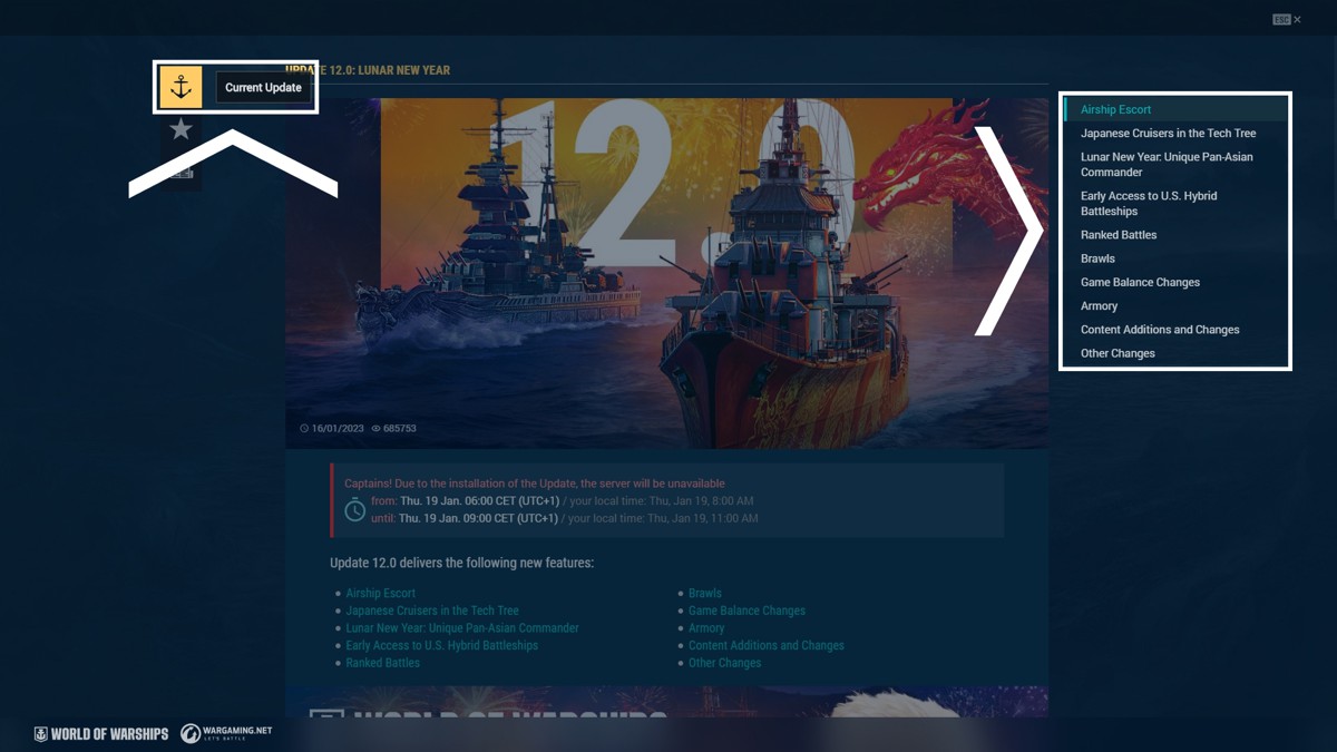 News in the Port | World of Warships